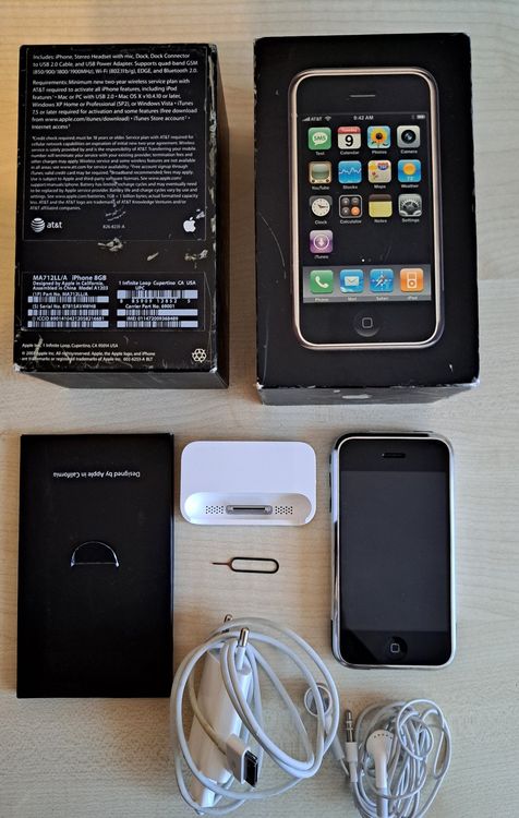 Apple iPhone 1. Generation (2007), 8GB - Model 1203 (Gebraucht) in ...