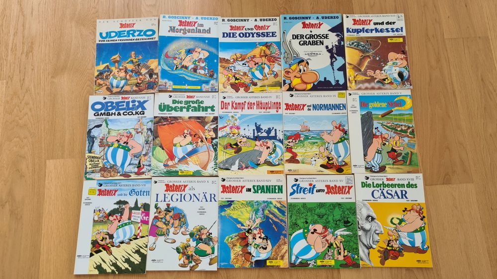 Grosse Sammlung Alter Asterix und Obelix Comics ab 1980 (Gebraucht) in ...