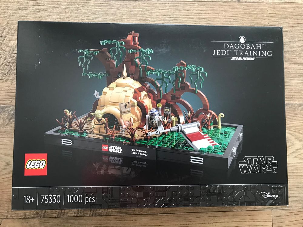 Lego Star Wars 75330 Jedi Training Luke Skywalker und Yoda (Neu und ...