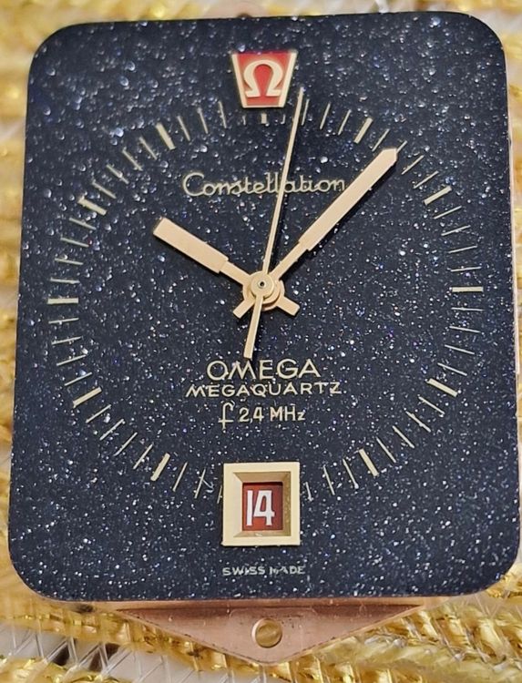 Oméga rare Cadran aventurine + mouvement | Kaufen auf Ricardo