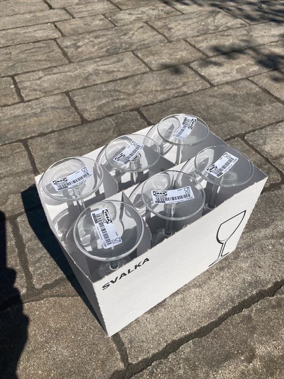 Weingläser SVALKA von IKEA | Kaufen auf Ricardo