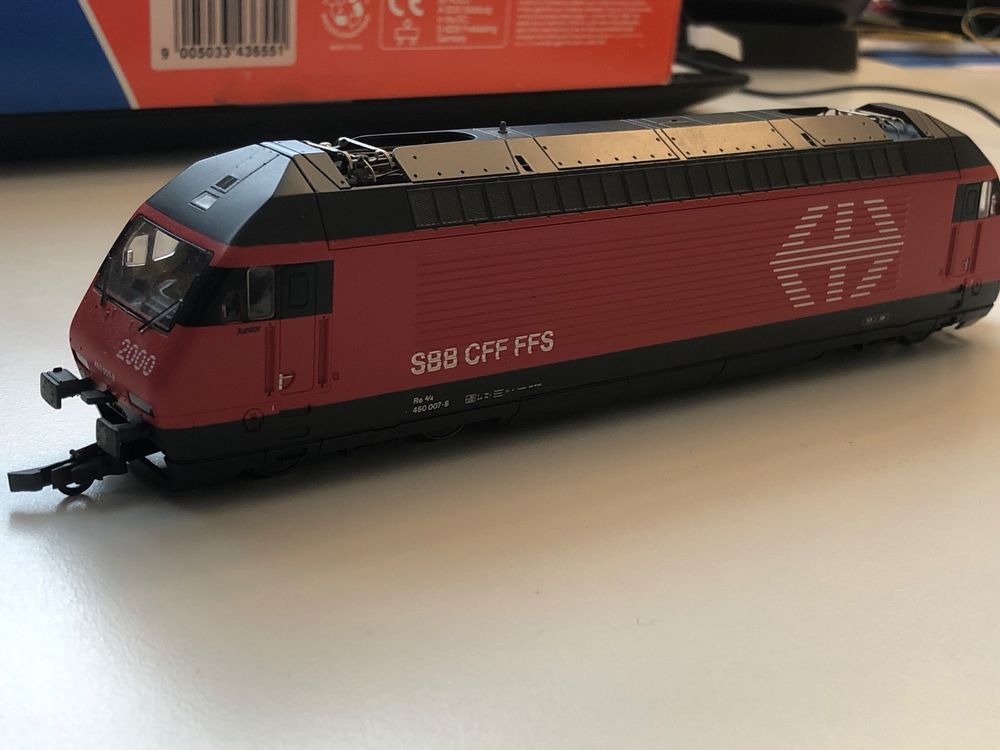 Roco SBB Re 460 - 460 007-8 rot ohne Werbung, analog DC | Kaufen auf Ricardo