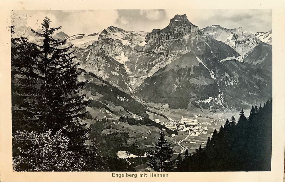 1918 - Antike AK - Engelberg mit Hahnen (Gebraucht) in Root für CHF 1 – mit Lieferung auf ...