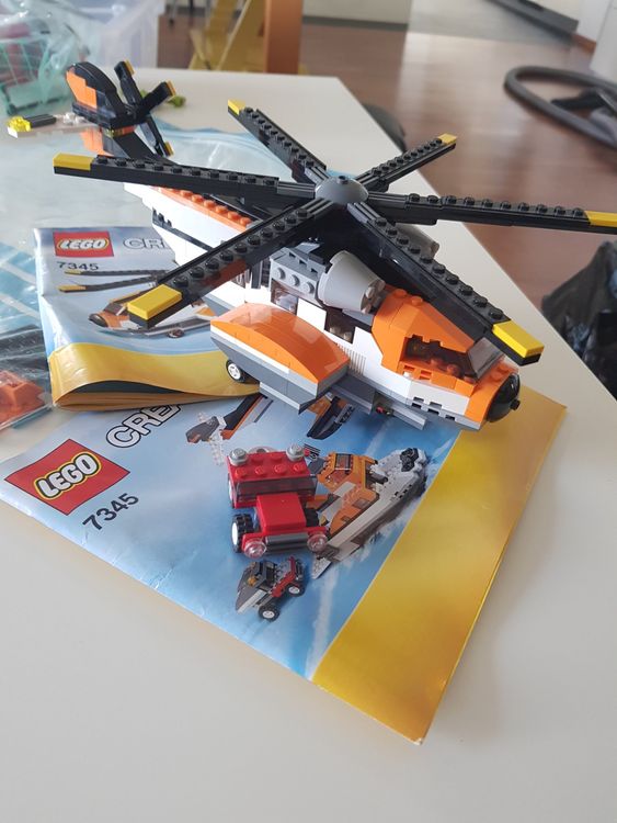 Lego - Creator: Transporthubschrauber 7345 (Gebraucht) in Greppen für ...