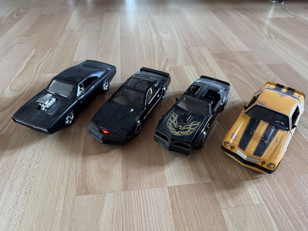 4 Modellautos: Dodge Charger, Pontiac Firebird (Neu (gemäss ...