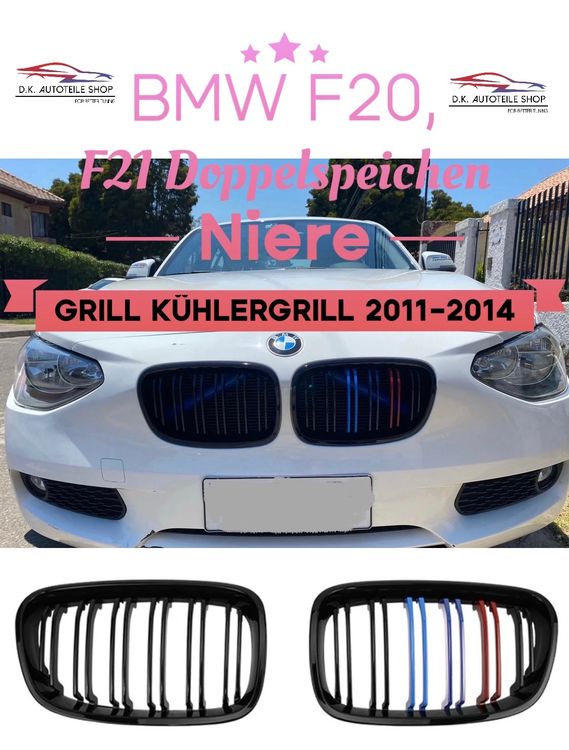 BMW 1 er F20 F21 M Doppelspeichen Nieren Kühlergrill 11-14 | Kaufen auf Ricardo