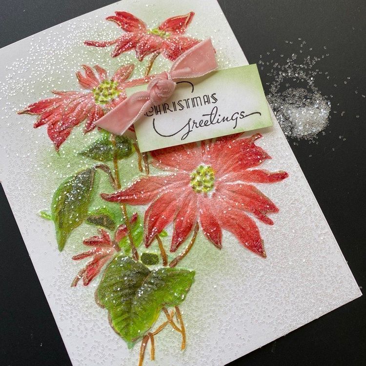 Tim Holtz Embossing Folder**Poinsettia** | Kaufen auf Ricardo