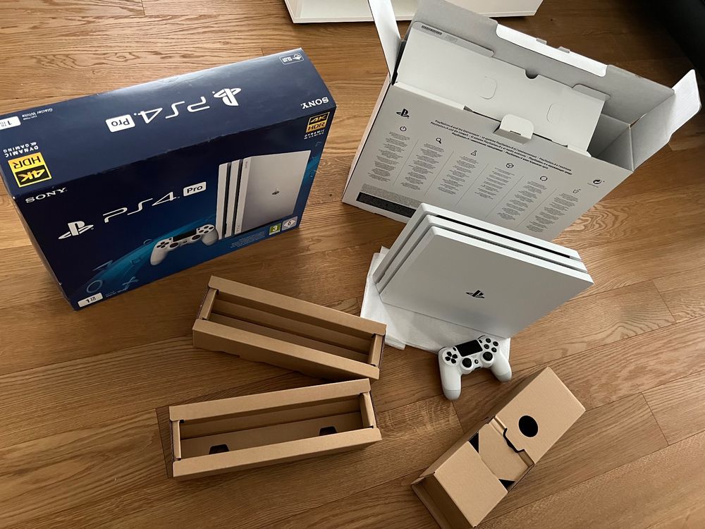 Playstation 4 PRO, PS4 PRO 1TB white limited edition neu | Kaufen auf ...