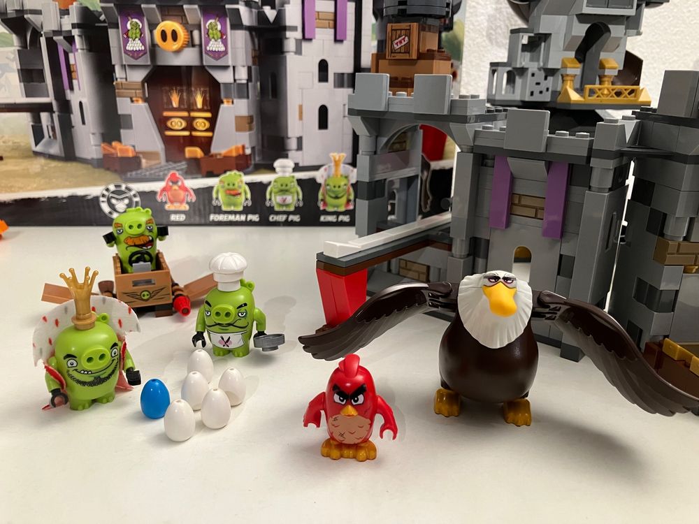 LEGO Angry Birds King Pig‘s Castle 75826 (Jahr 2016) 🏰 (Gebraucht) in ...