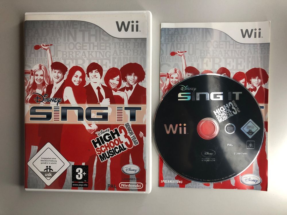 Disney Sing it high school musical 3 senior year - Wii | Kaufen auf Ricardo