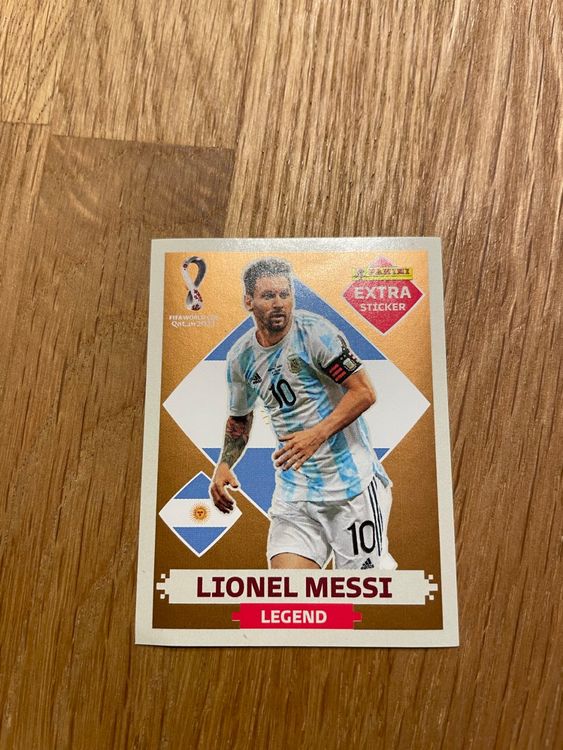 Panini Qatar 2022-Extra Sticker-LIONEL MESSI (Bronze) | Kaufen auf Ricardo