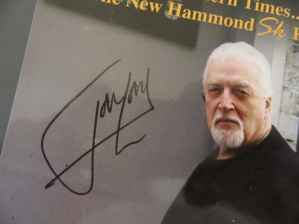Jon Lord / Deep Purple (1941-2012) - Original-Unterschrift (Gebraucht ...