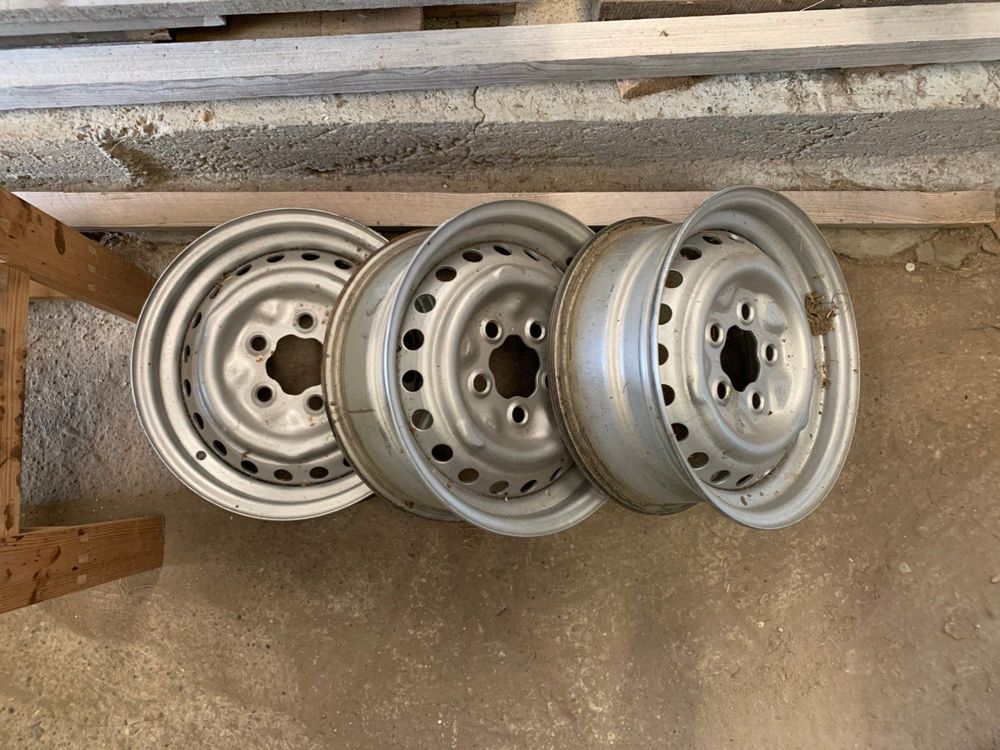 3 Stahlfelgen für VW Bus T3 | Kaufen auf Ricardo