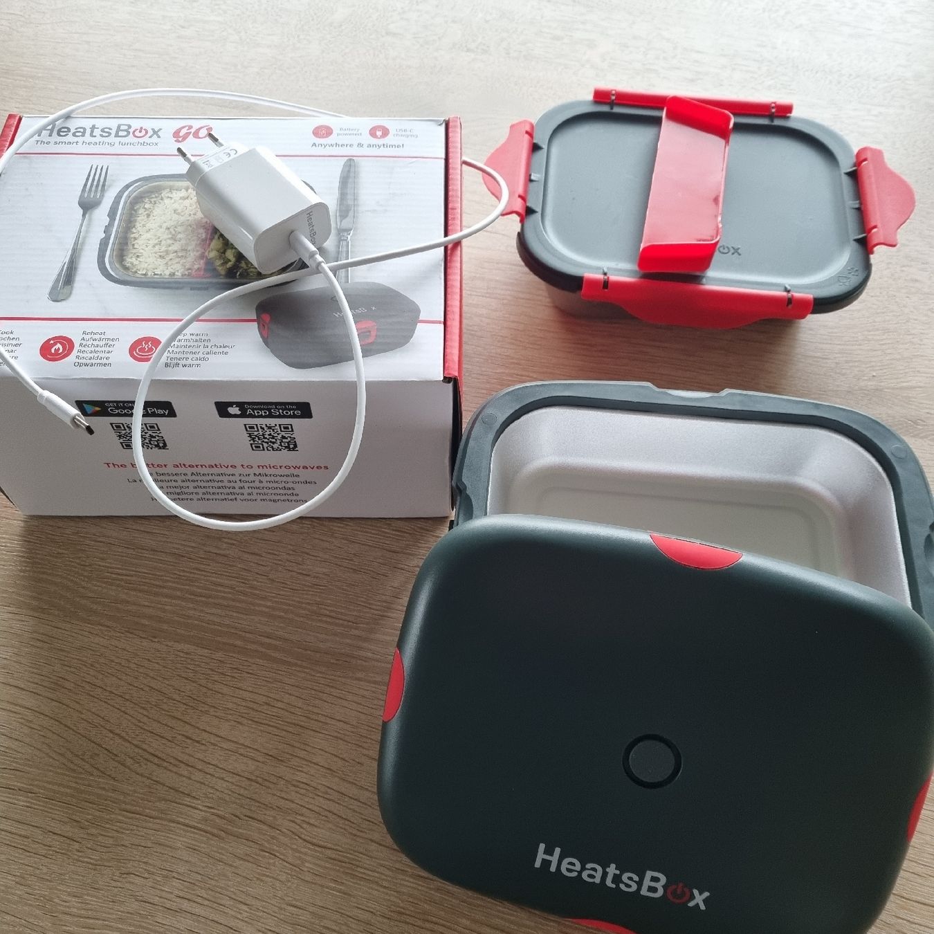 HeatsBox Go - Elektrische Lunchbox mit USB-Anschluss! (Neu (gemäss ...
