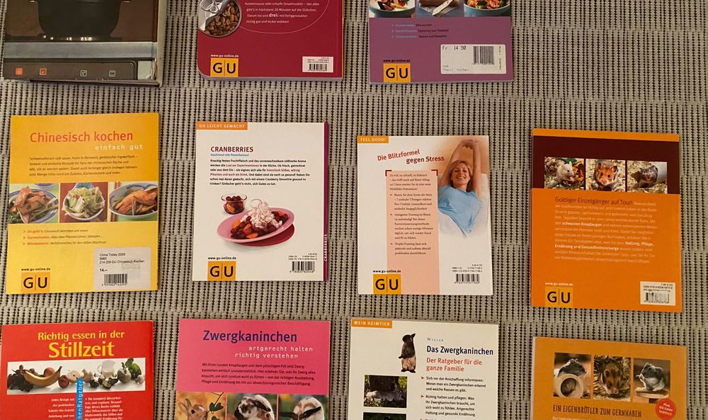 Diverse GU Bücher (Gebraucht) in Bern für CHF 20 – mit Lieferung auf ...