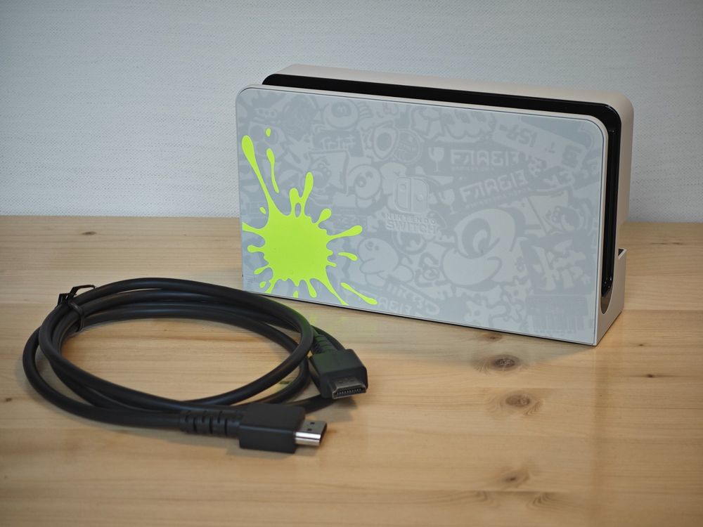 Original Nintendo Switch Dock (HEG-007) Splatoon Edition (Gebraucht) in ...
