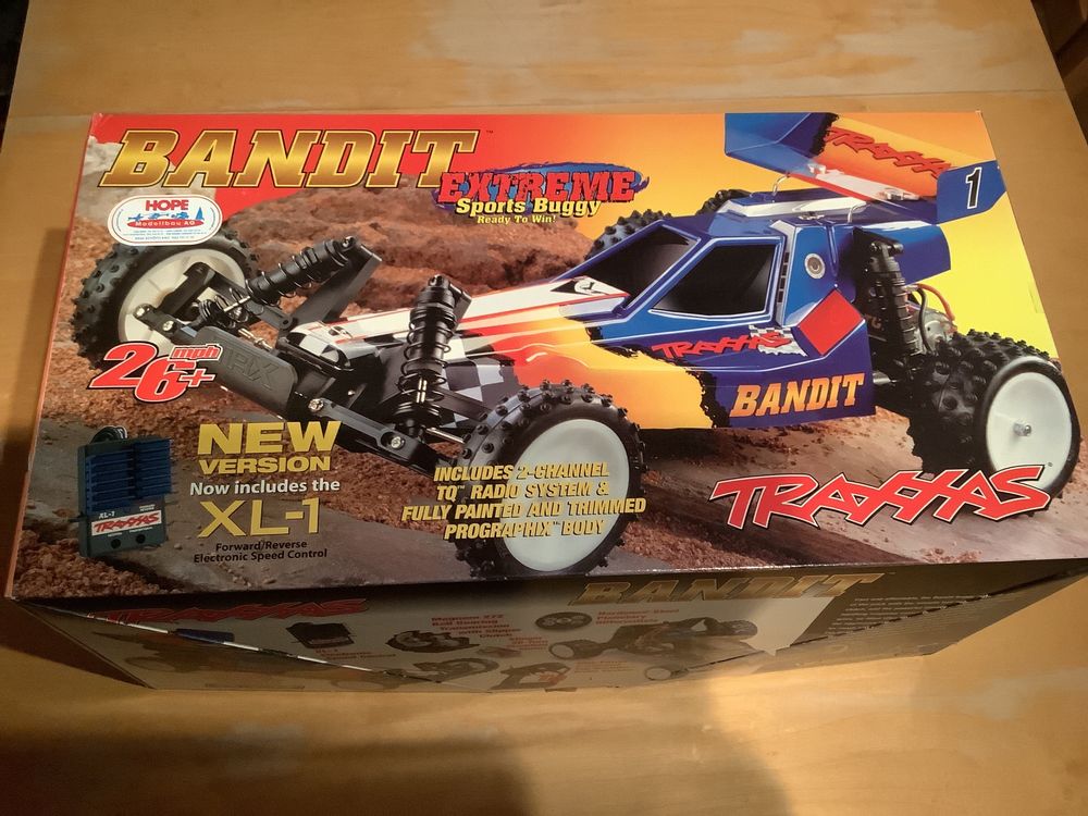 TRAXXAS Bandit mit Fernsteuerung (Neu und originalverpackt) in ...