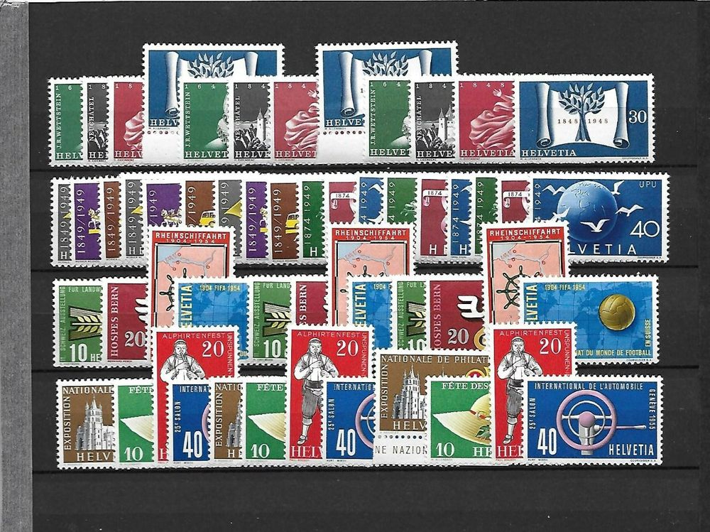 Freim ** 3xSerie Restlot 1948 - 1955 Kat: CHF 99.- (Neu (gemäss Beschreibung)) in Basel für CHF ...