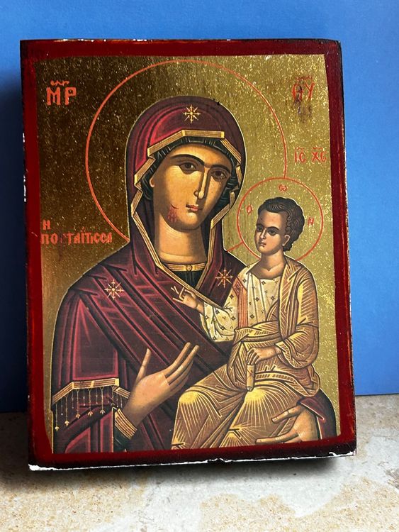 Byzantinische Ikone aus Griechenland (Gebraucht) in Basel für CHF 40 – mit Lieferung auf Ricardo ...