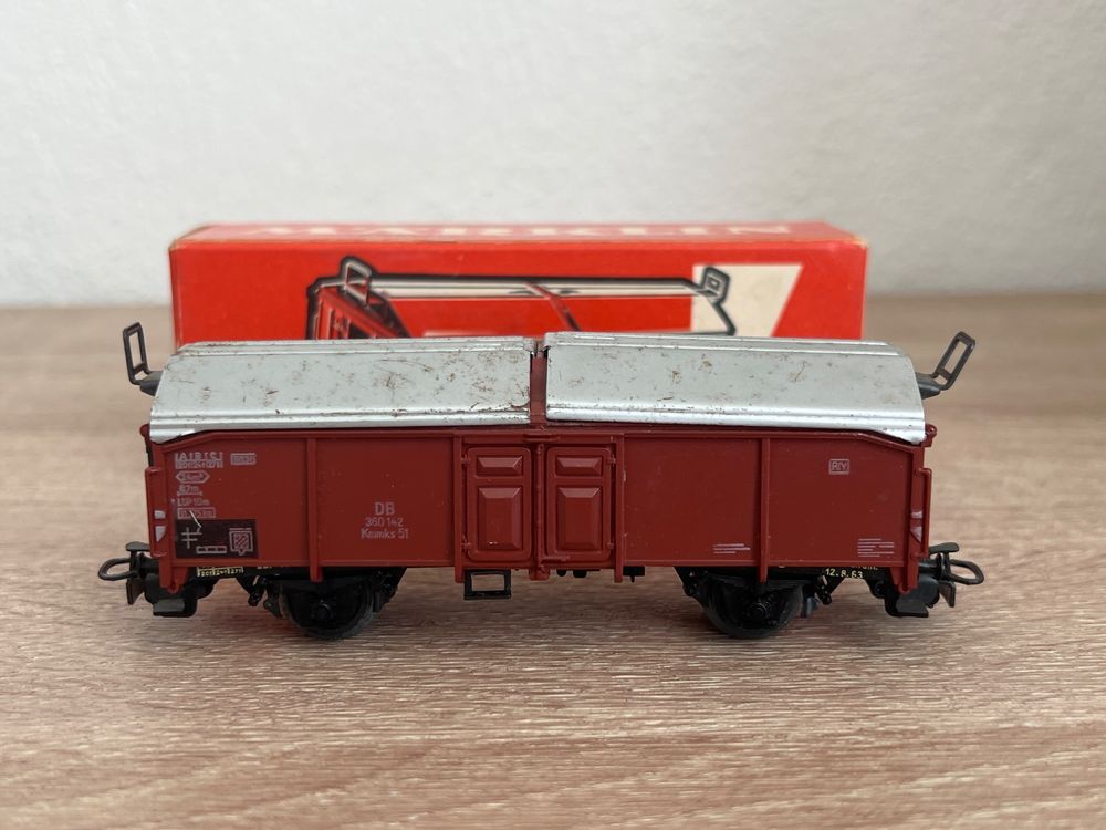 Märklin 4619 Schiebedachwagen H0 OVP (Gebraucht) in St-Aubin-Sauges für ...