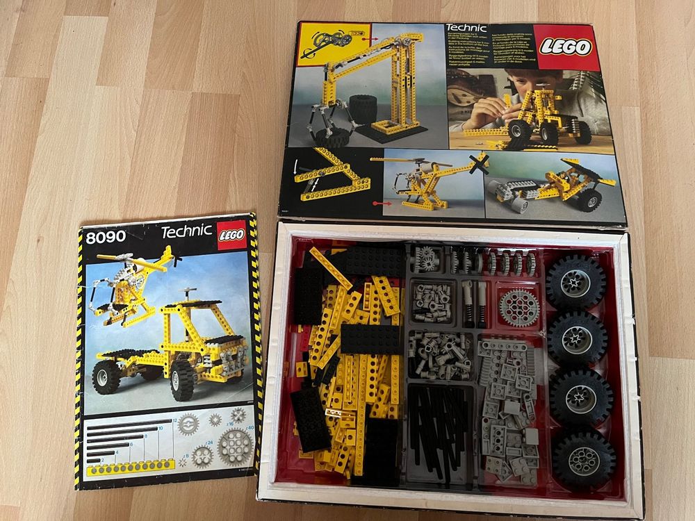 Lego Technik Universalkasten 8090 mit Bauanleitung | Kaufen auf Ricardo