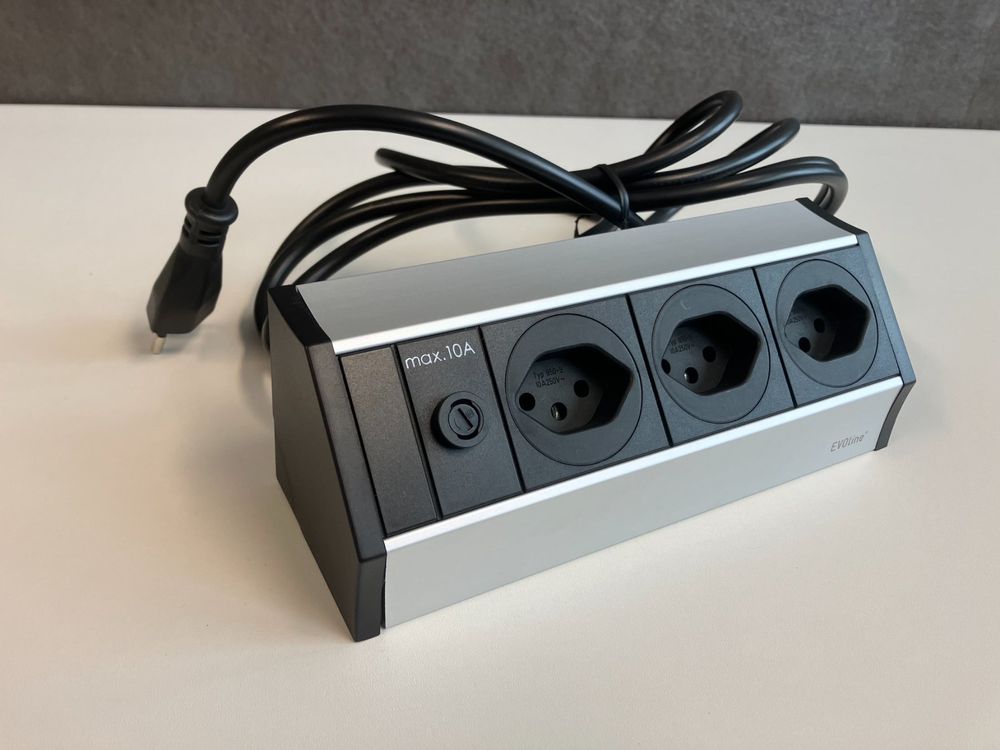 EVOLine Tischeinbauleiste 3xT13/Eckeinbau NEU ab 1.- (Neu und originalverpackt) in Krinau für ...