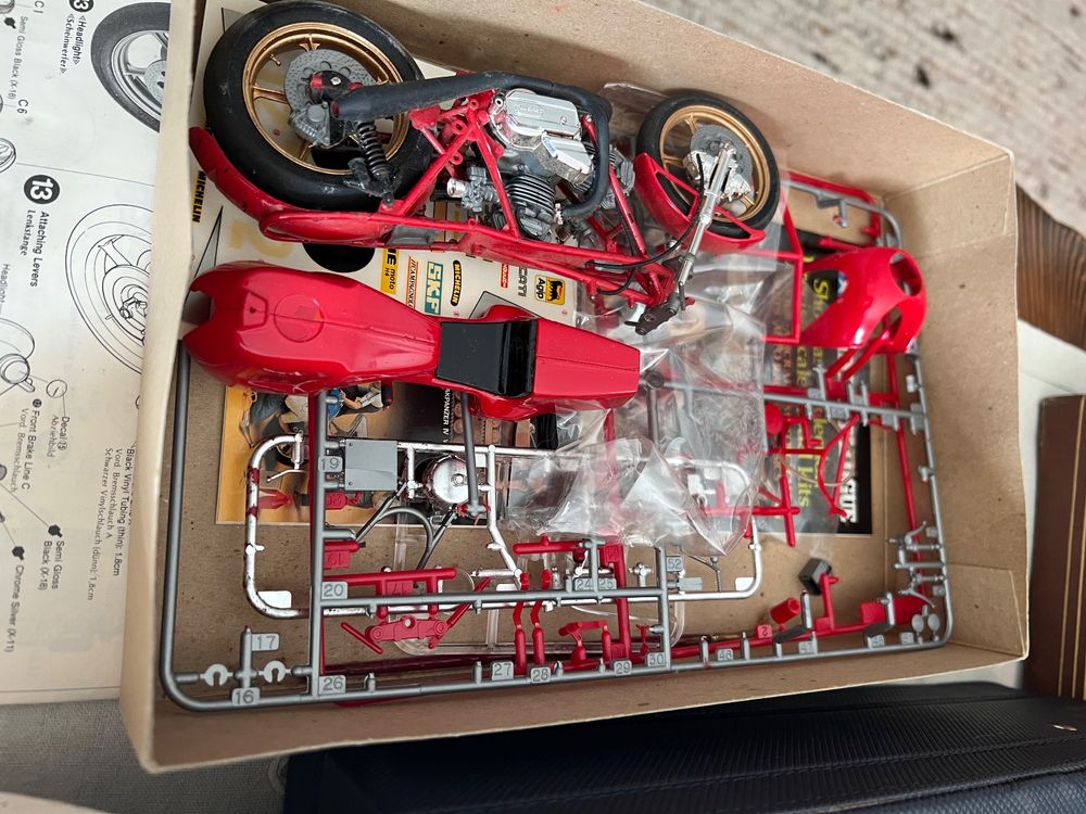 Kit montage moto tamiya 1:12 | Kaufen auf Ricardo