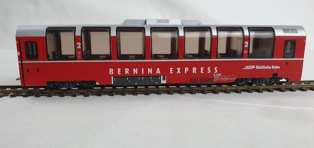Bemo 3294 105 RhB Bernina Express Panoramawagen B 2505 (Gebraucht) in Seon für CHF 33 – mit ...