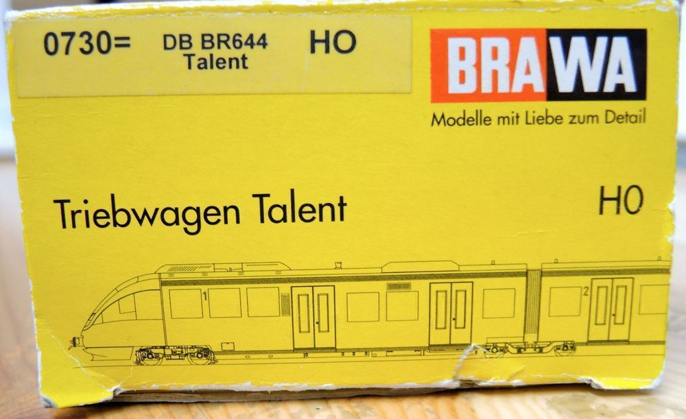 BRAWA 730 DB Triebwagen Talent BR 644 (Neuf (Voir description)) à ...
