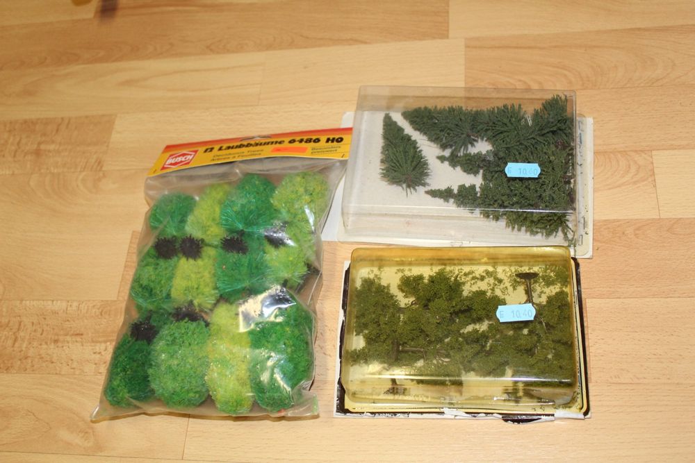 Bäume und Gras Für Modellbahn H0 | Kaufen auf Ricardo