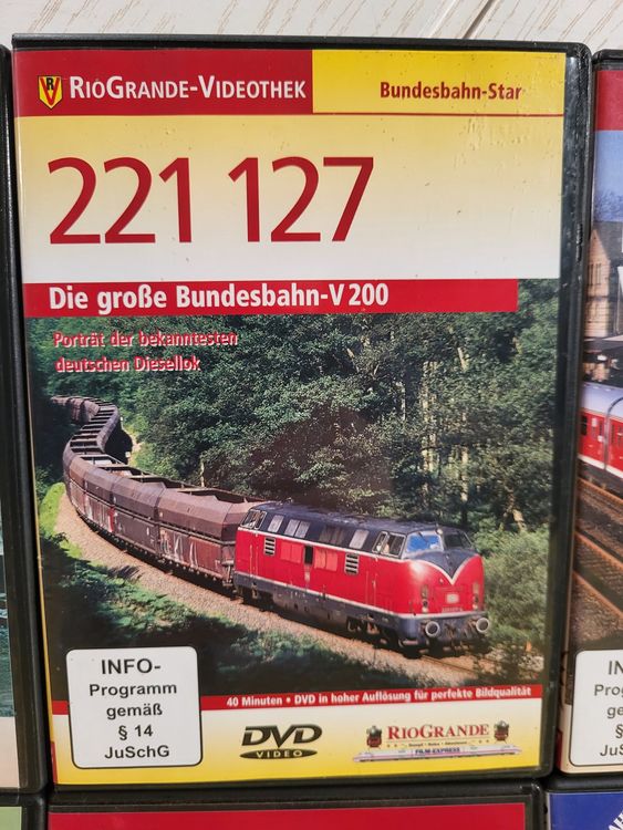 BAUREIHEN der DEUTSCHEN BAHN - 6 Stk . diverse DVD | Kaufen auf Ricardo