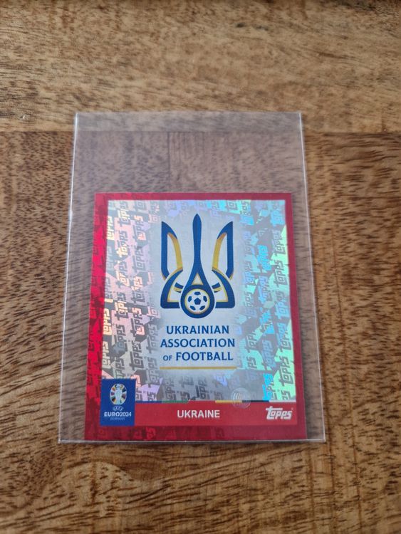 Topps EM 2024 UKR 1 Foil mit Logos | Kaufen auf Ricardo