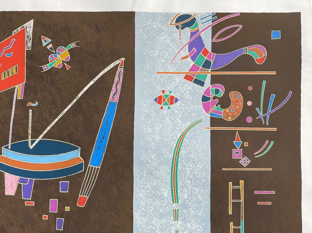 Wassily Kandinsky (1866-1944) grosse Litho Plakat | Kaufen auf Ricardo