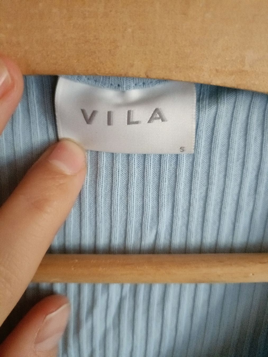 Crop-top VILA bleu clair - Taille S (D'occasion) à Vaulruz pour CHF 5 ...