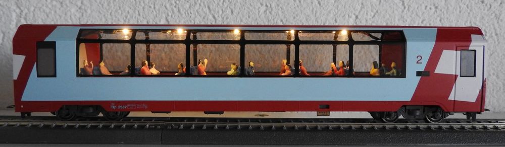 RhB Glacier Express 2. Klasse Bemo H0m 3289127 OVP (Gebraucht) in Salez für CHF 93 – mit ...
