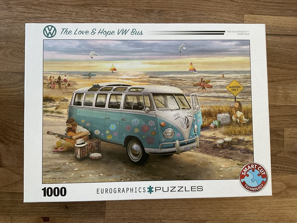 VW Bus Puzzle 1000 Teile - Eurographics Puzzles (Gebraucht) in Berikon ...