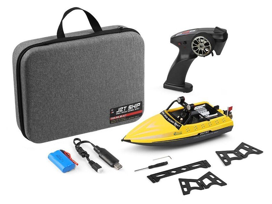 RC Rennboot Jet Racing Boat - gelb - RTR-Set | Kaufen auf Ricardo
