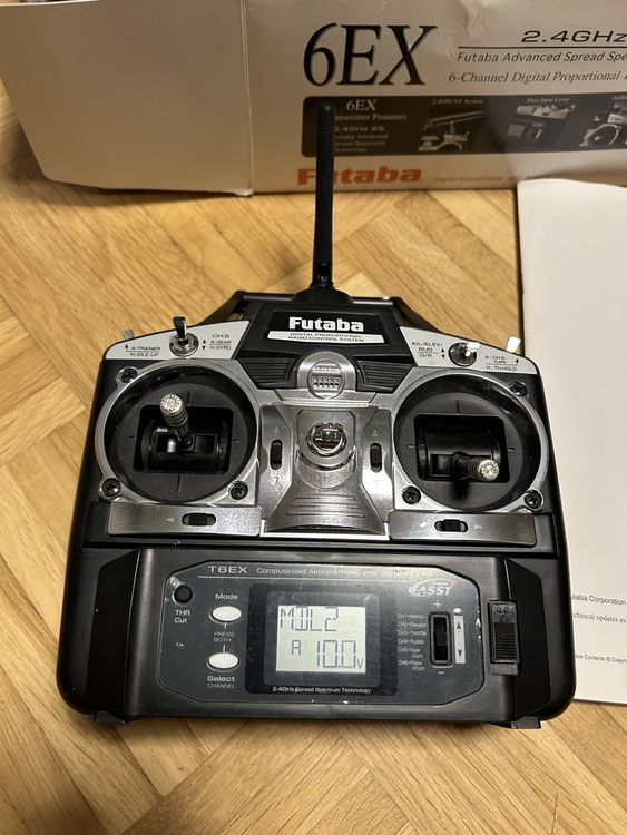 Radiocommande / Fernsteuerung Futaba 6EX 2.4GHz | Kaufen auf Ricardo