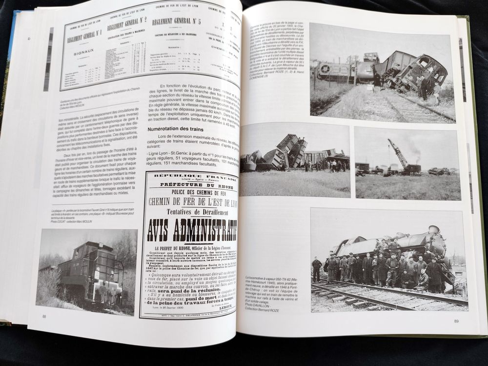 Le Chemin de Fer de Lest de Lyon Les Editions du Cabri (Gebraucht) in ...