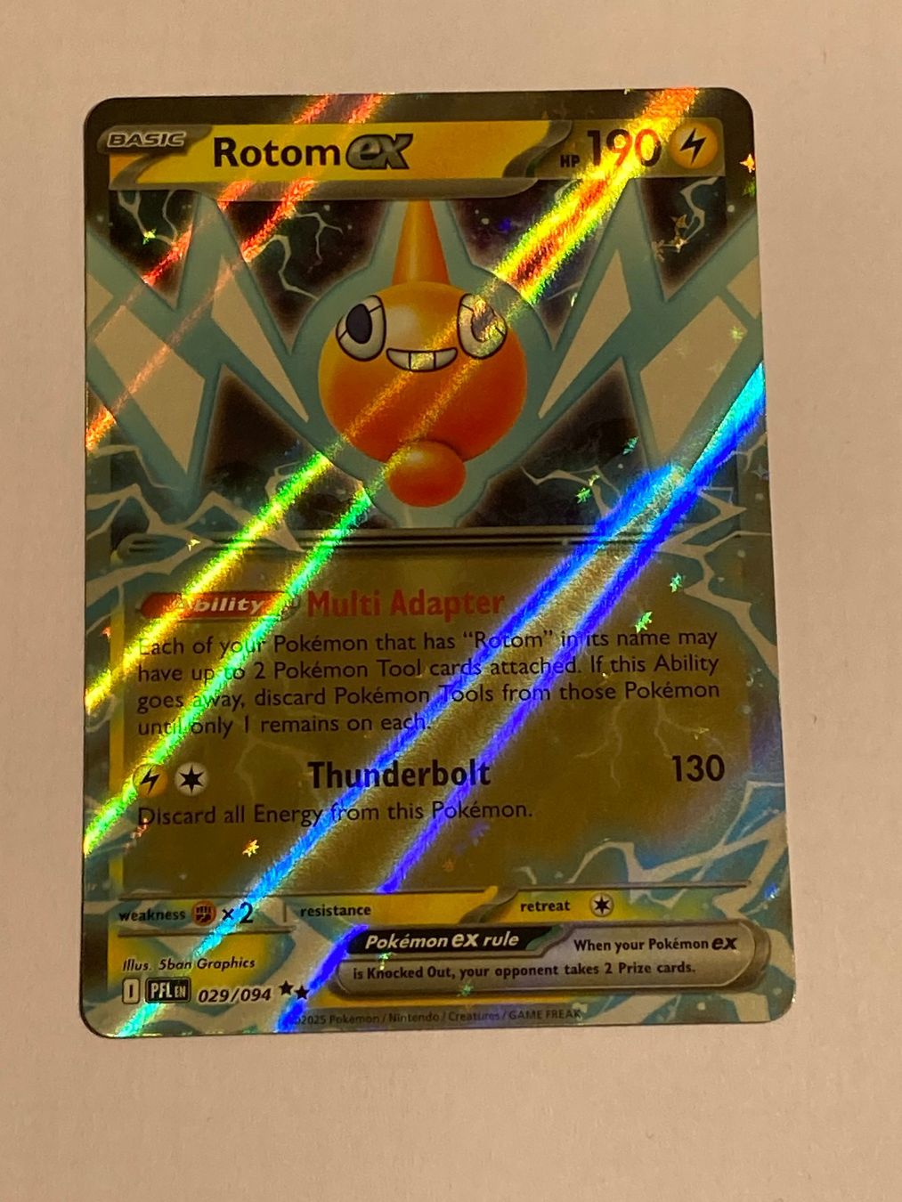 Pokemon PHANTASMAL Rotom ex 029 / 094 🇬🇧 EN (Neu (gemäss Beschreibung ...