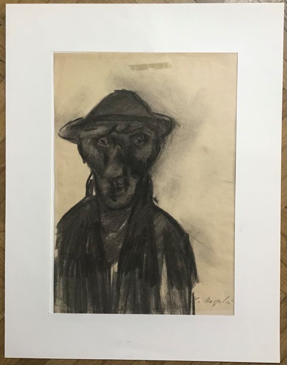 Karl AEGERTER (1888-1969) Zeichnung Handsigniert | Kaufen auf Ricardo