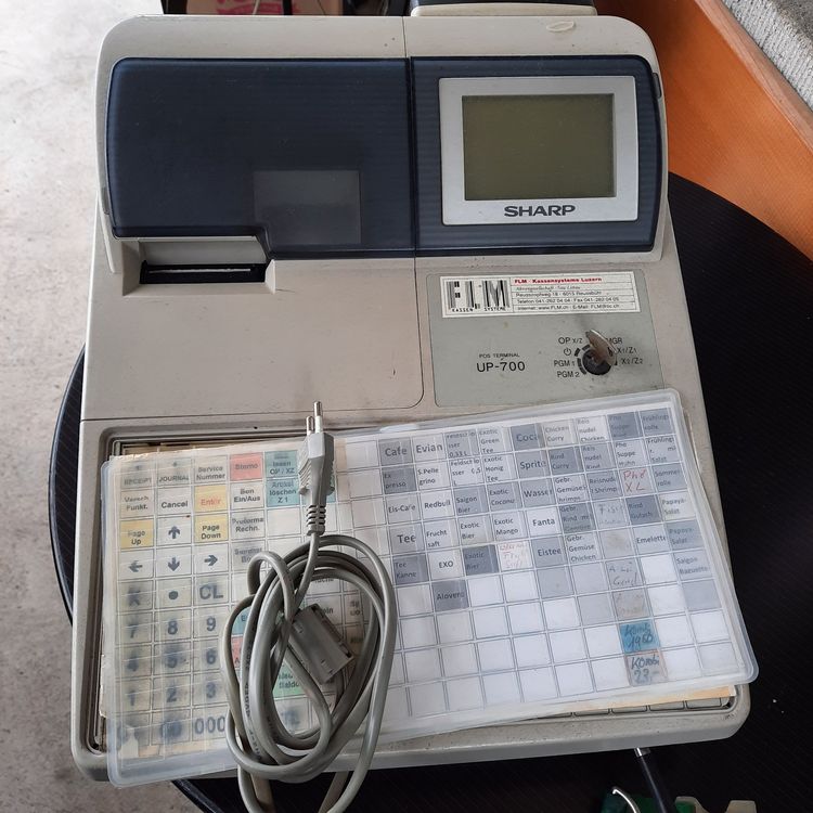 SHARP UP-700 alte funtioniert Registrierkasse | Kaufen auf Ricardo