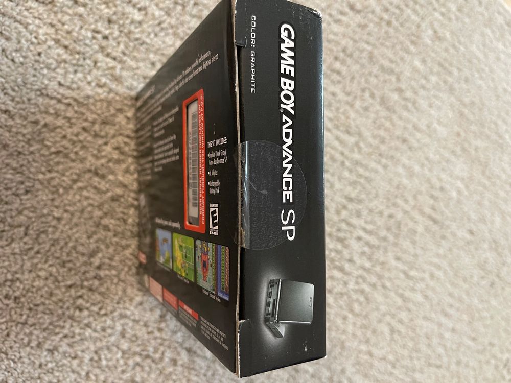 Game Boy Advance SP Graphite AGS-101 NEU | Kaufen auf Ricardo
