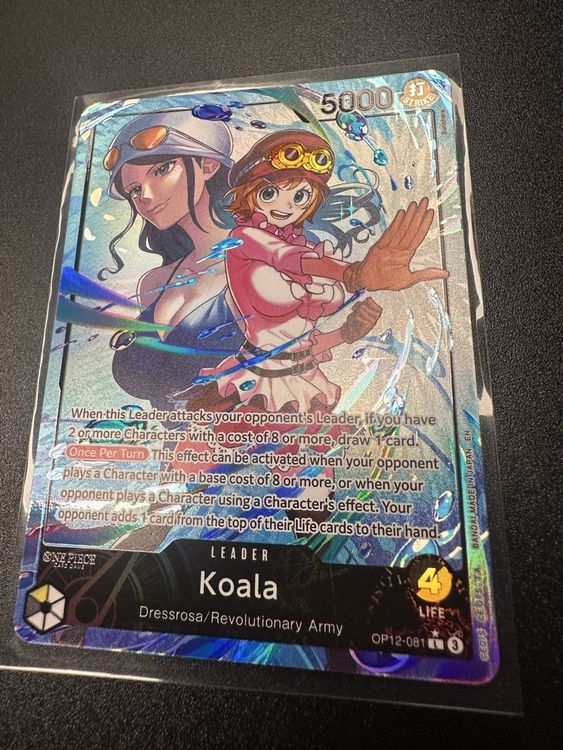 One Piece Koala OP12-081 Leader Alt Art (Gebraucht) in Walliswil b ...