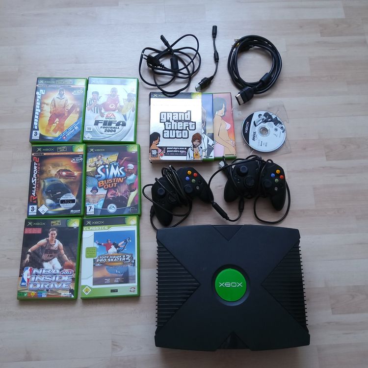 XBox mit 7 Spiel (Gebraucht) in Biberist für CHF 80 – mit Lieferung auf ...