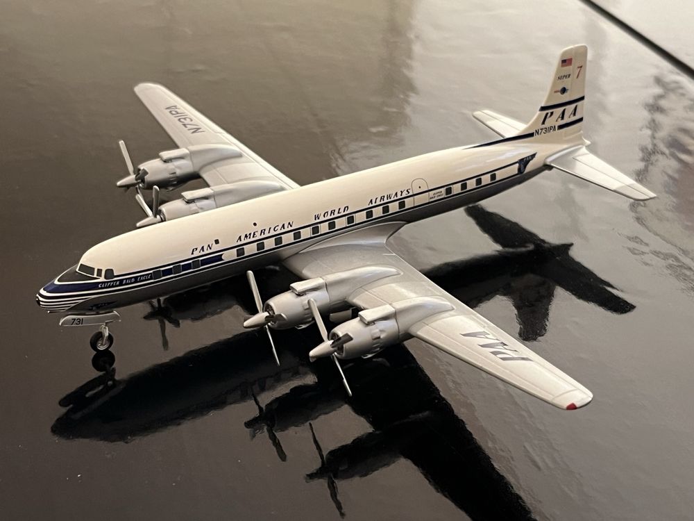 Douglas DC-7C, PA, Hobby Master 1:200 (Neu (gemäss Beschreibung)) in ...