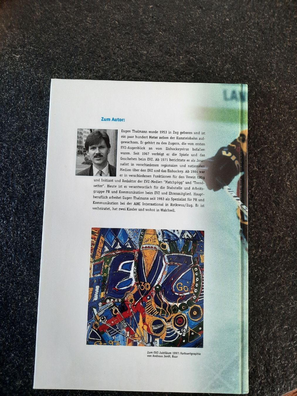 EVZ Zug: Geschichte einer Leidenschaft, Top Zustand! (Gebraucht) in ...