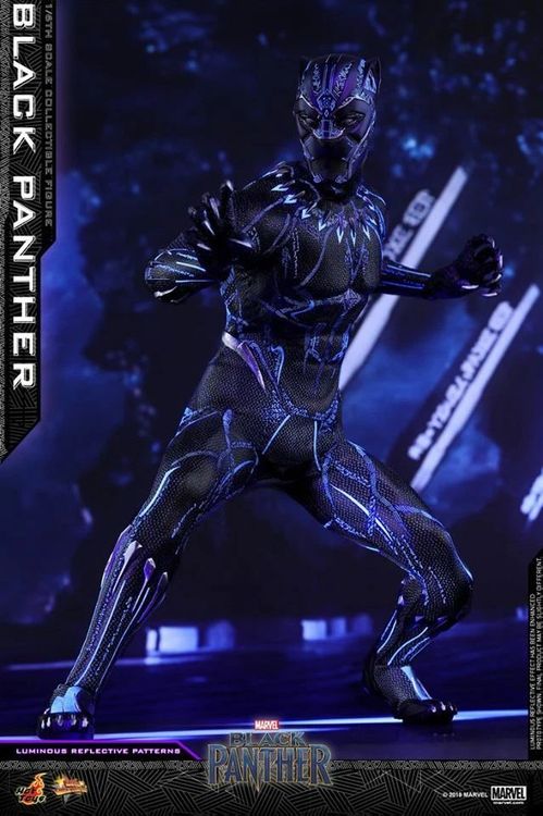 Hot Toys Black Panther 1/6 Scale Figure MMS470 (Gebraucht) in ...