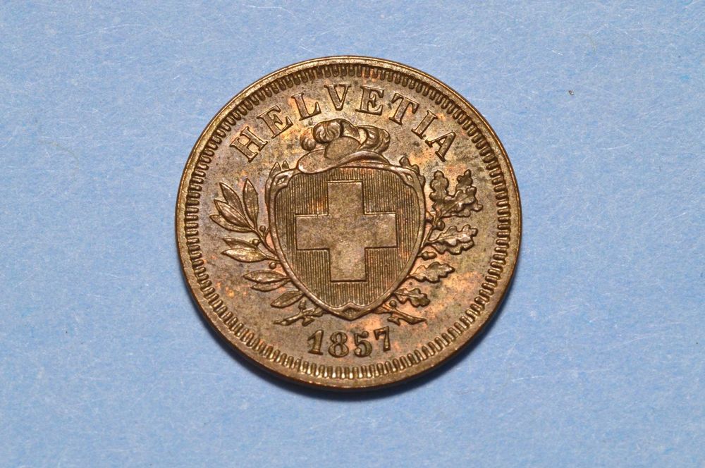 1 Rappen 1857 (Gebraucht) in Oberglatt ZH für CHF 145 – mit Lieferung auf Ricardo kaufen