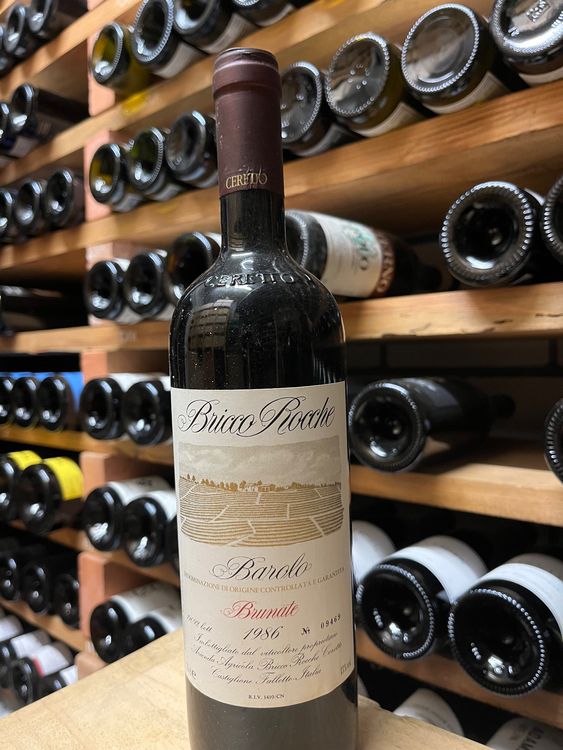 Bricco Roche Barolo Riserva 1986 (Gebraucht) in Fläsch für CHF 35 – mit ...